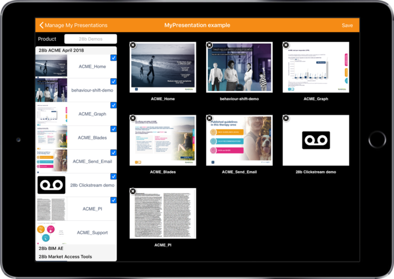 Veeva My Presentations - Guide To Using Veeva CRM For iPad Function
